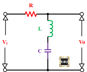 RLC Notch Filter Circuit